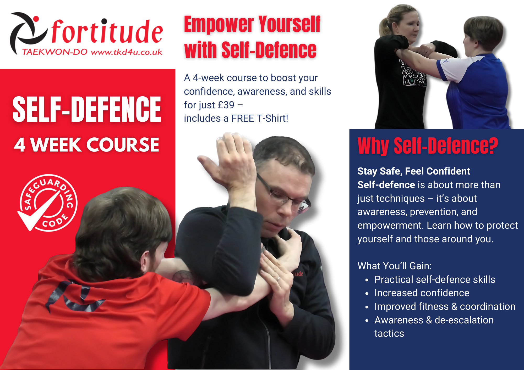 Self-Defence Course - Fortitude Martial Arts Academy